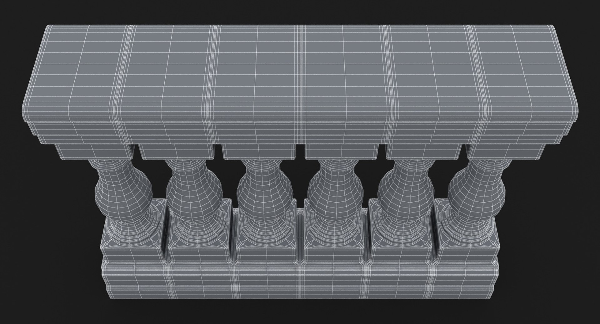 Realistic baluster 3D model - TurboSquid 1364660