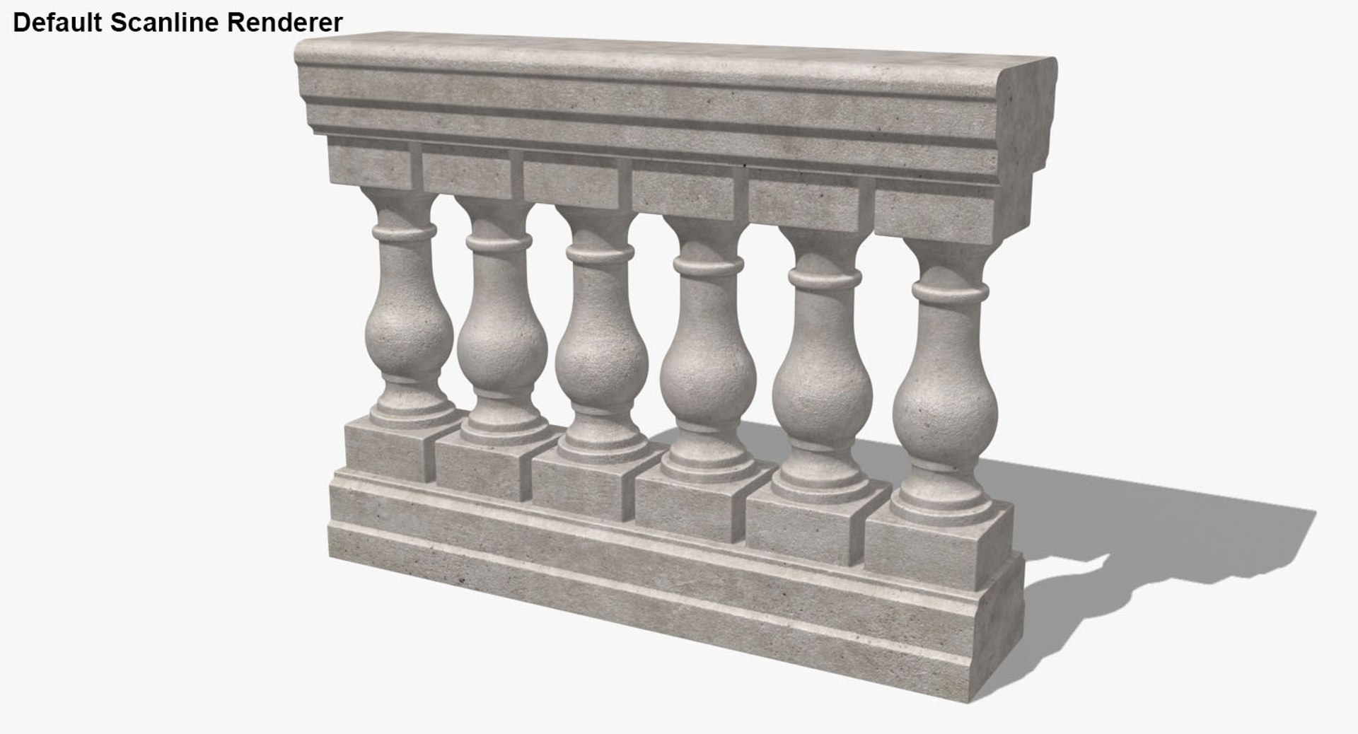 Realistic baluster 3D model - TurboSquid 1364660