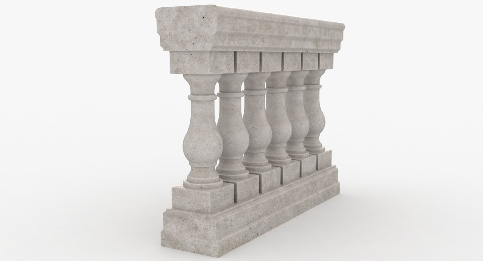 Realistic baluster 3D model - TurboSquid 1364660