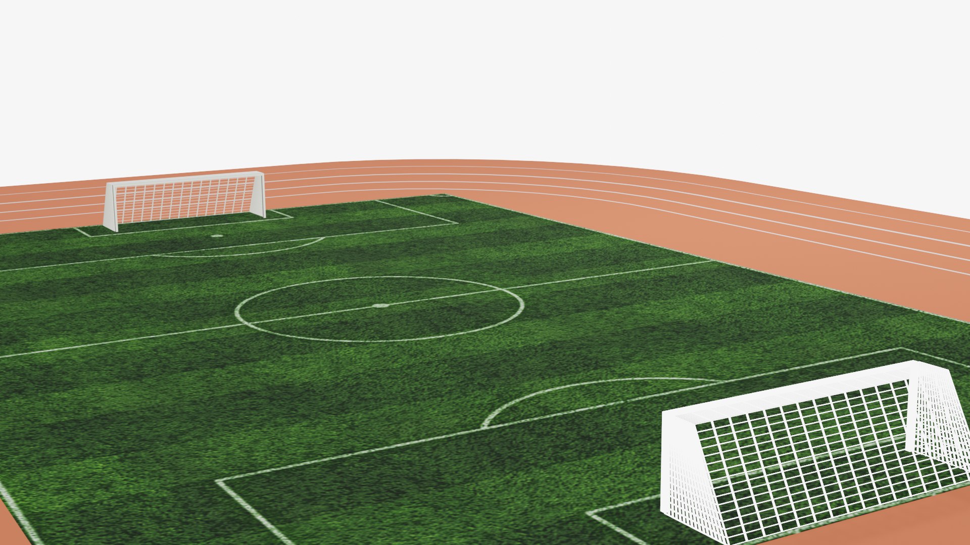 3D Soccer Field - TurboSquid 1784650