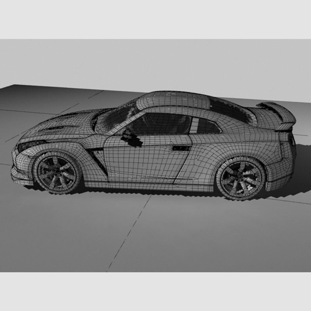 3d Model Of Gtr R35