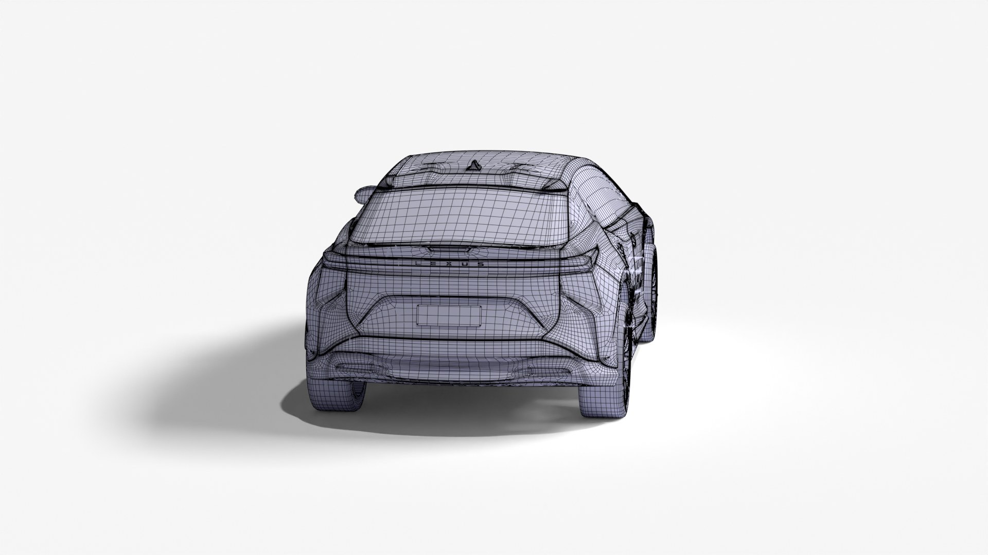 Lexus RZ 3D Model - TurboSquid 2048022