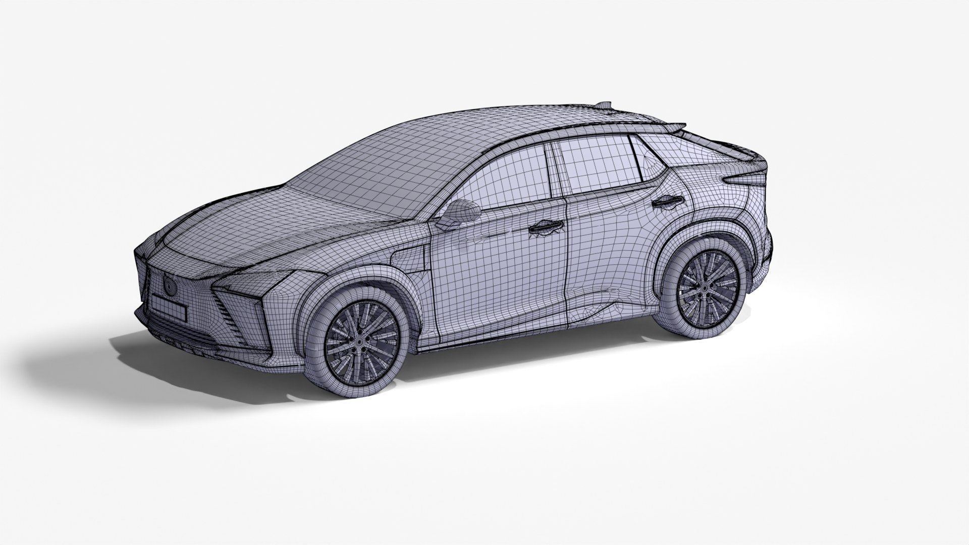 Lexus RZ 3D Model - TurboSquid 2048022