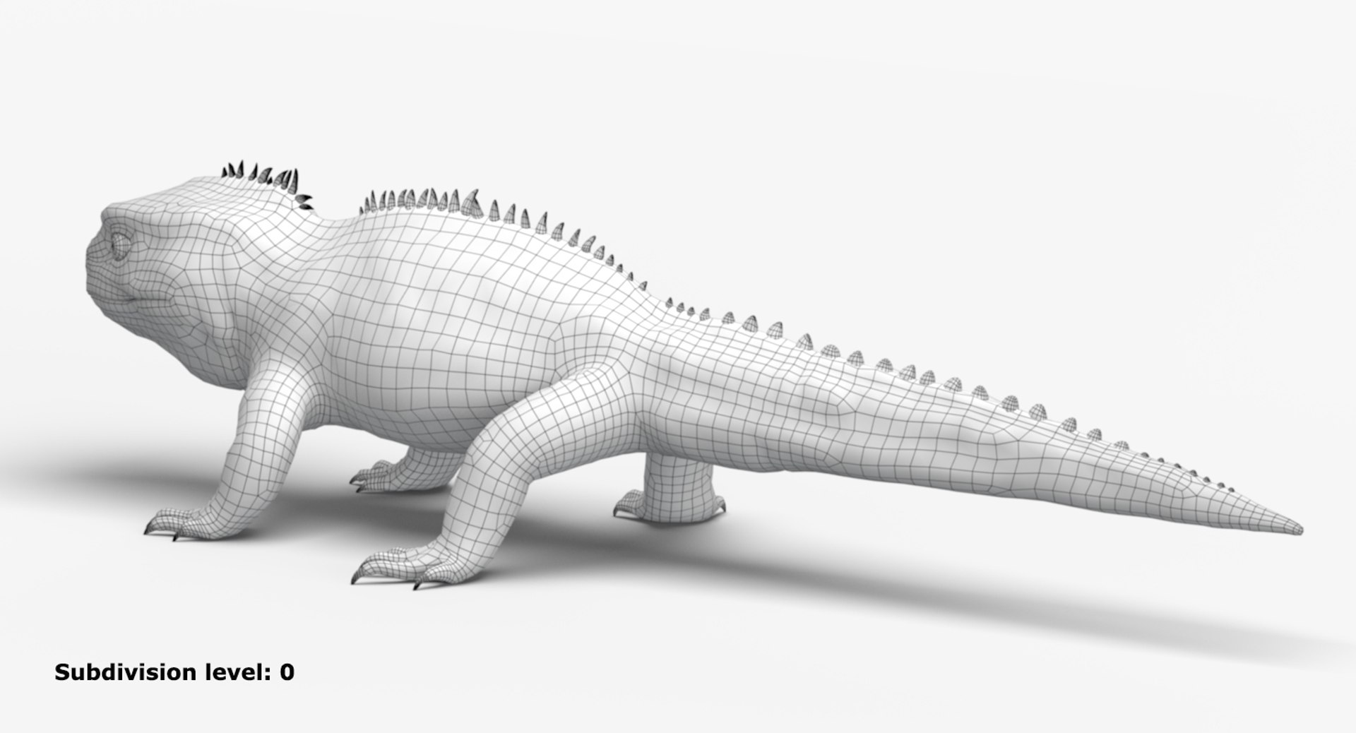 3D model tuatara - TurboSquid 1208405