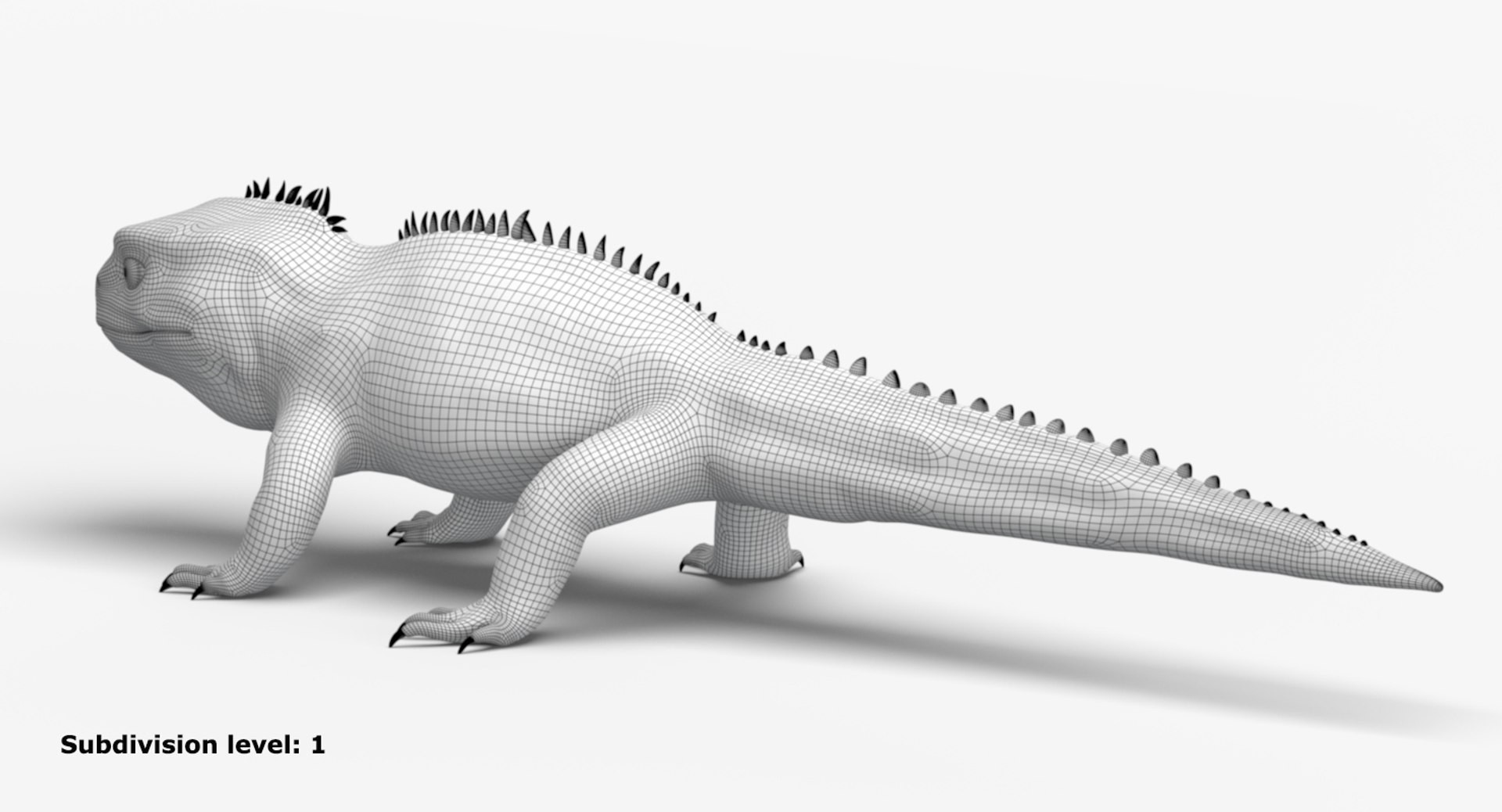 3D model tuatara - TurboSquid 1208405