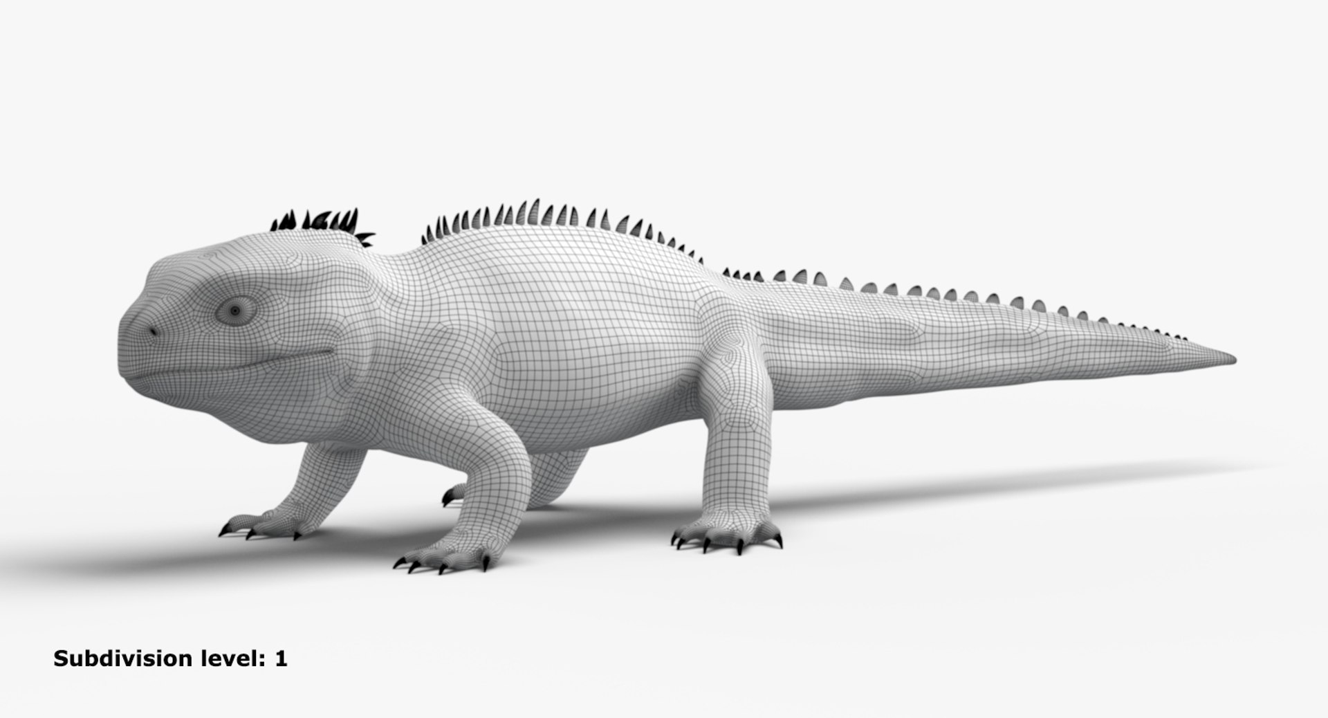 3D model tuatara - TurboSquid 1208405