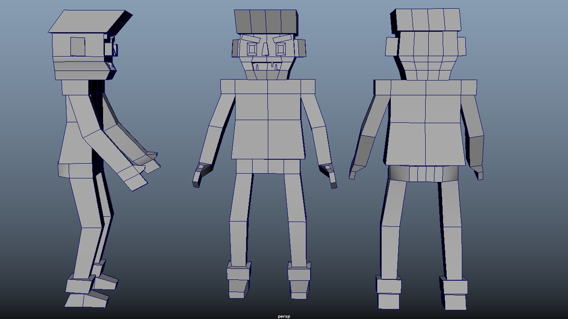 3D Model Pixel Zombies - TurboSquid 1867982