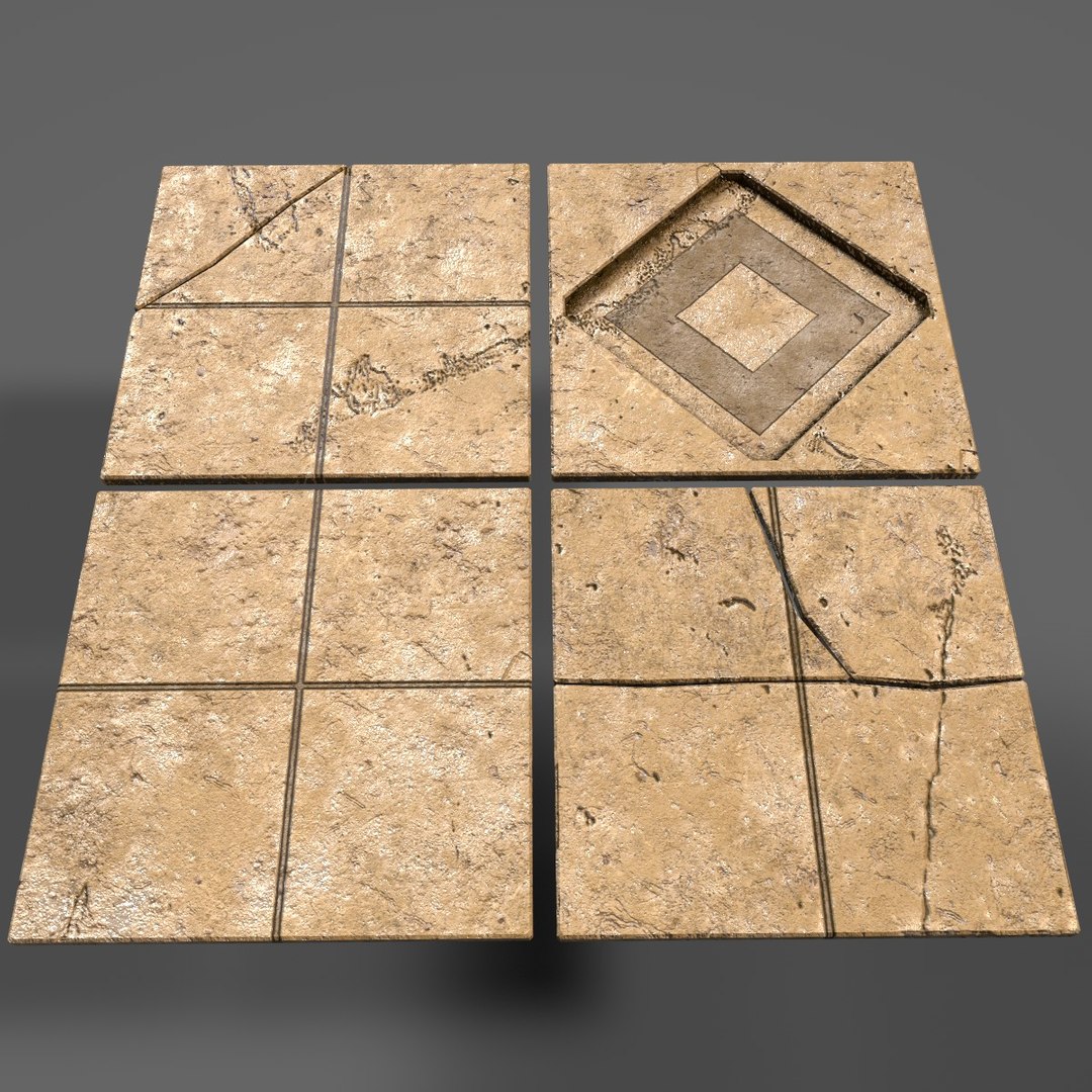 Breaking Sand Floor Model - TurboSquid 1358242