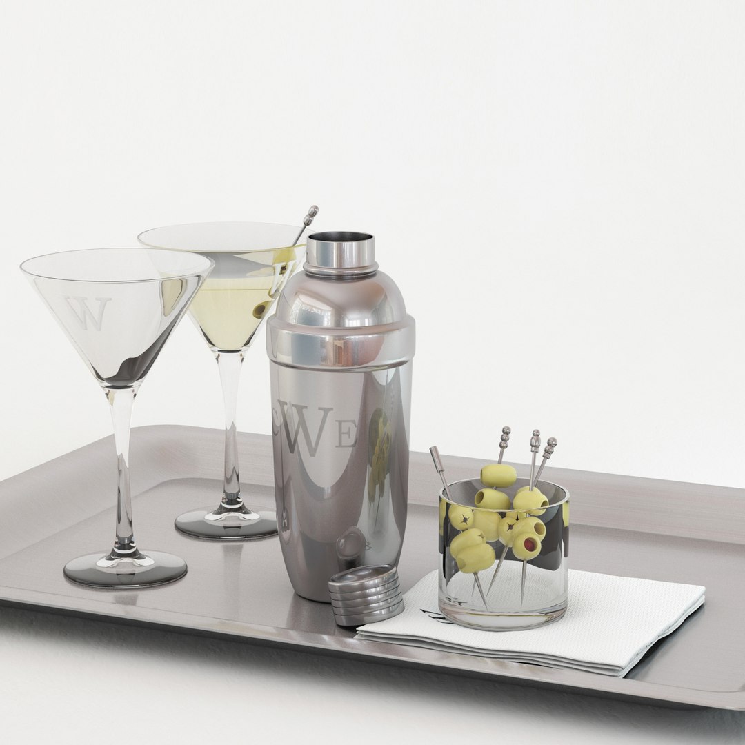 3d model cocktail shaker