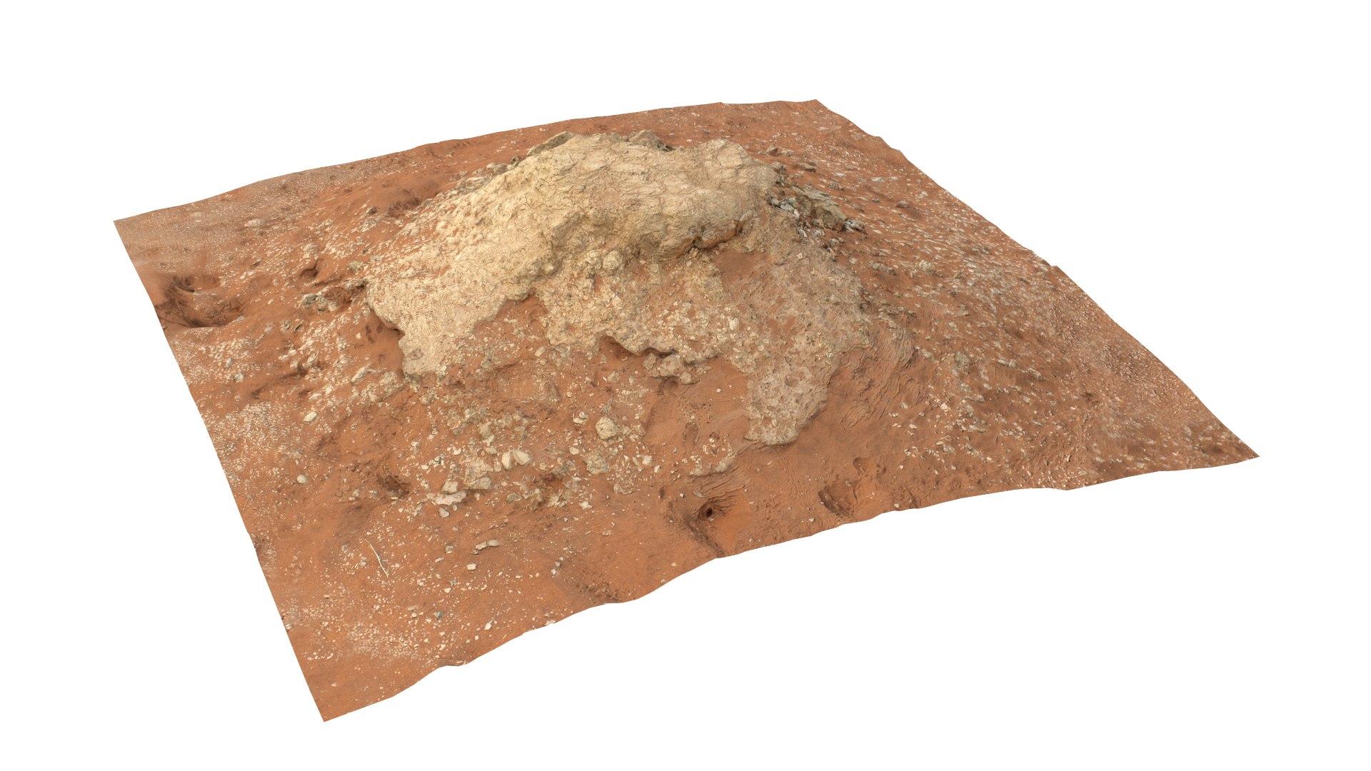 3D model Namibian Desert Rock Formation 06 - Scan - TurboSquid 1995801