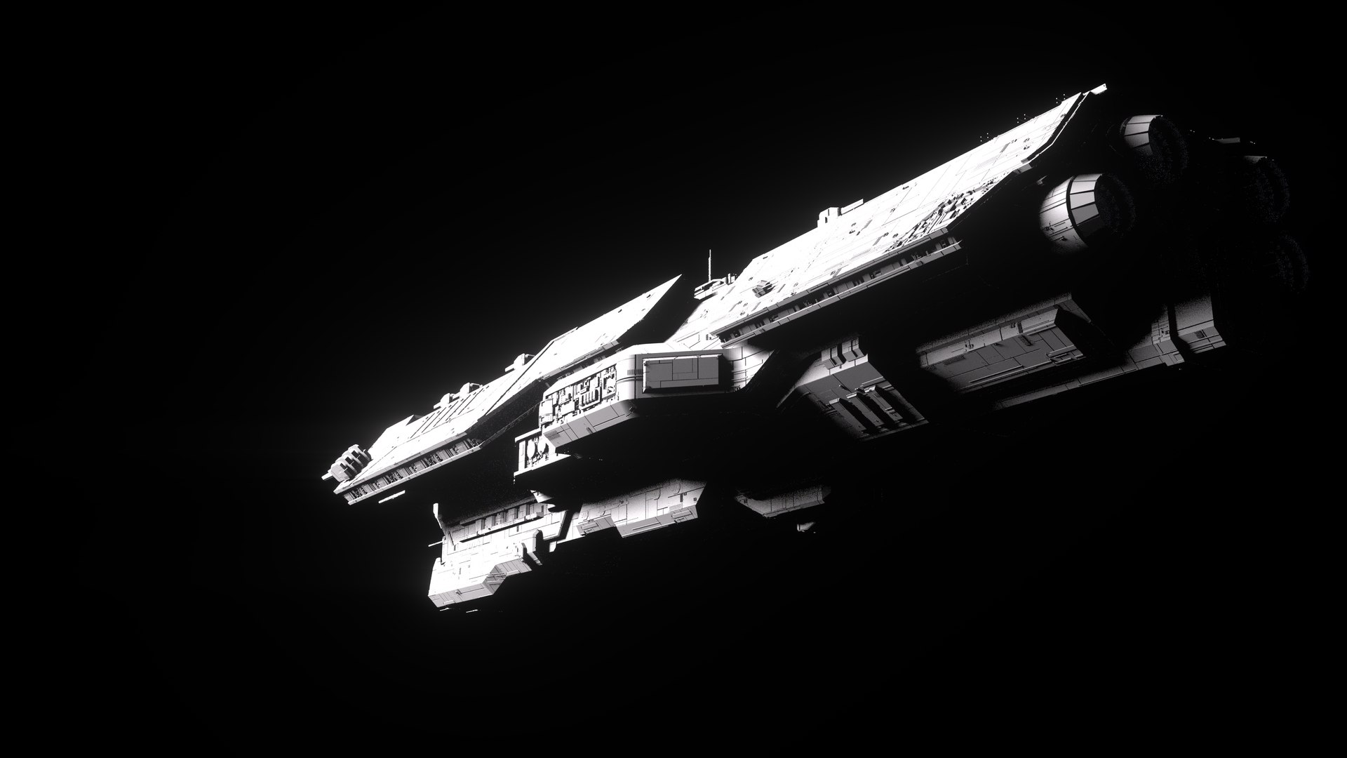3D Vindication Class Battleship - TurboSquid 2352412