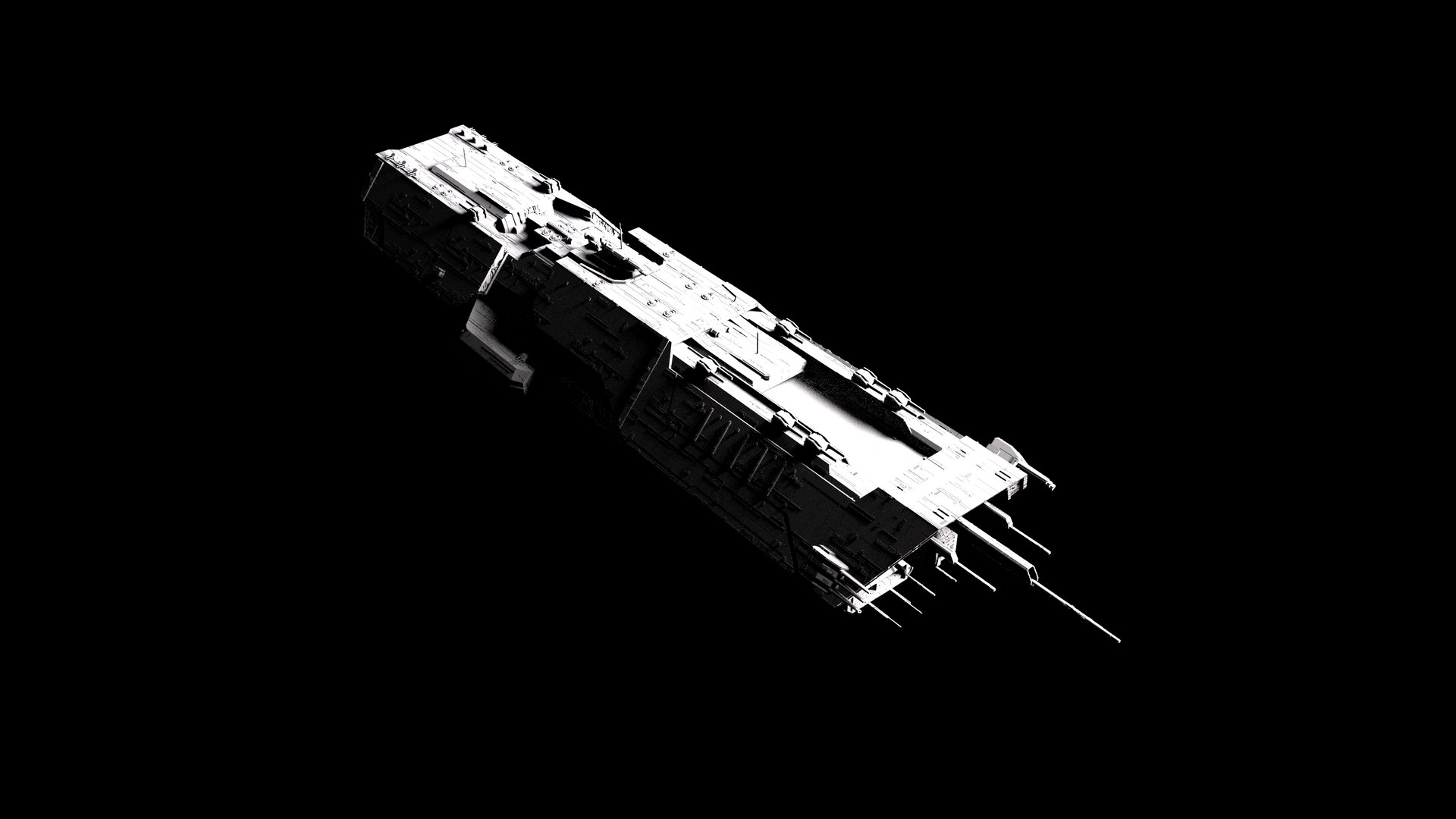 3D Vindication Class Battleship - TurboSquid 2352412