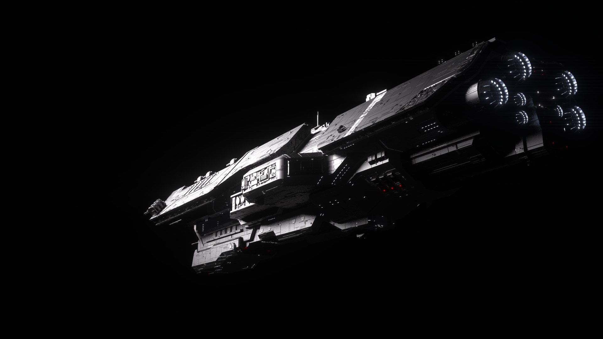 3D Vindication Class Battleship - TurboSquid 2352412