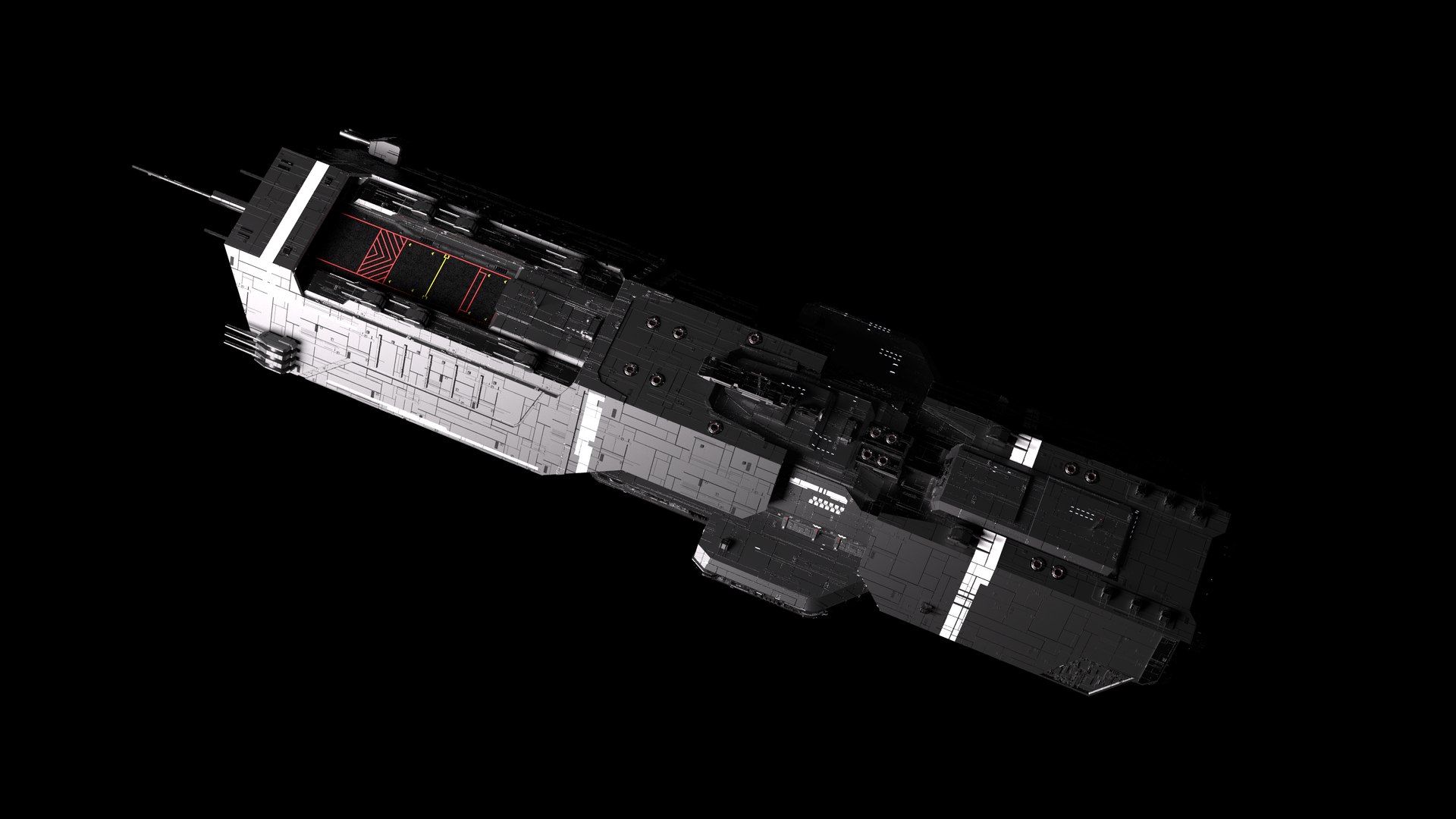 3D Vindication Class Battleship - TurboSquid 2352412