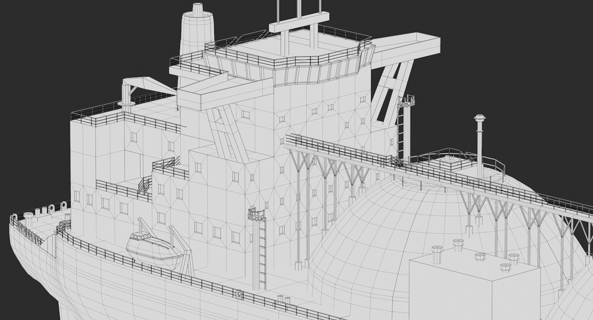 Hd Lng Gas Tanker Model - TurboSquid 1157480