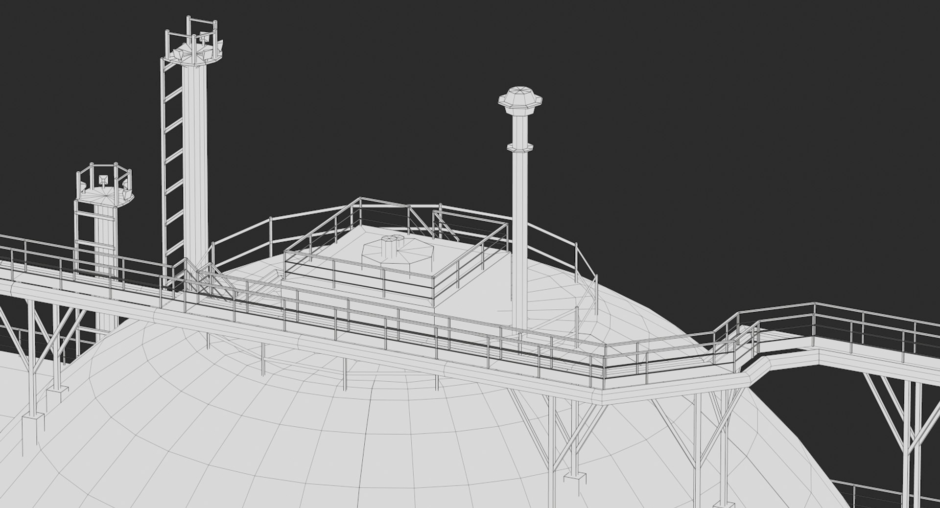 Hd Lng Gas Tanker Model - TurboSquid 1157480