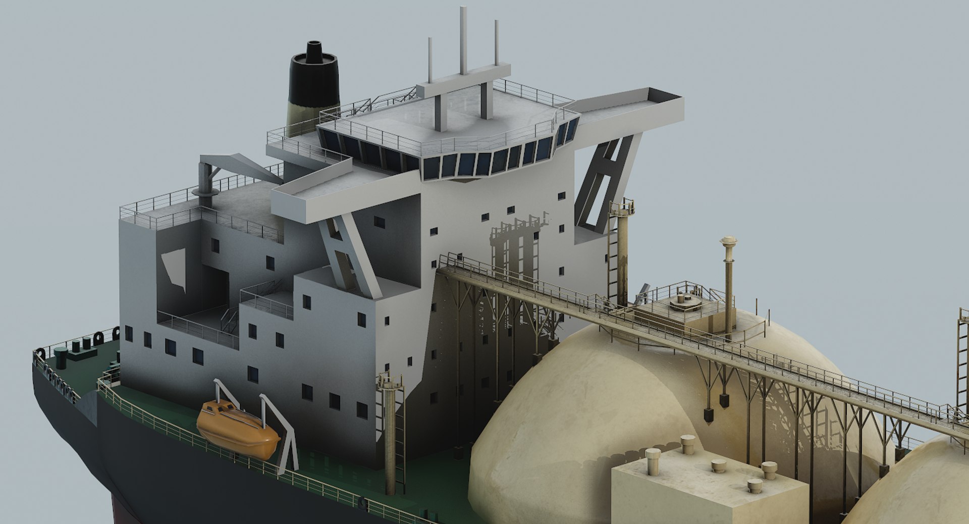 Hd Lng Gas Tanker Model - TurboSquid 1157480