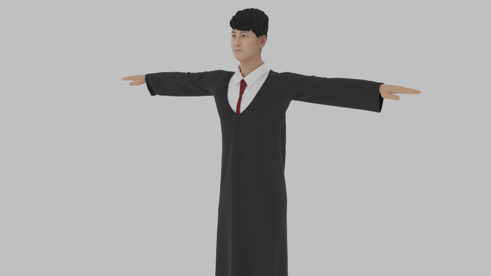 Judge Man 3D - TurboSquid 2021561