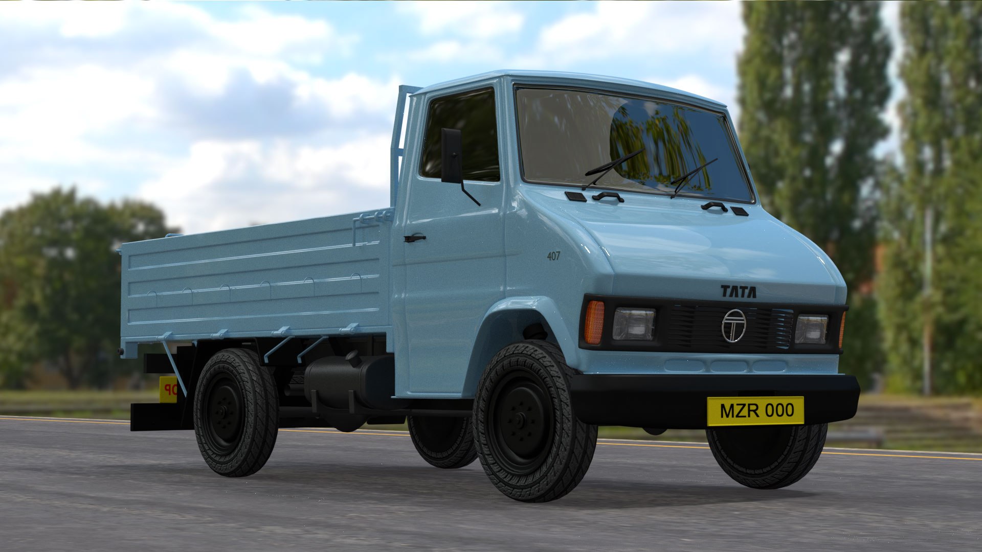 Truck Tata 407 Model | 1148643 | TurboSquid