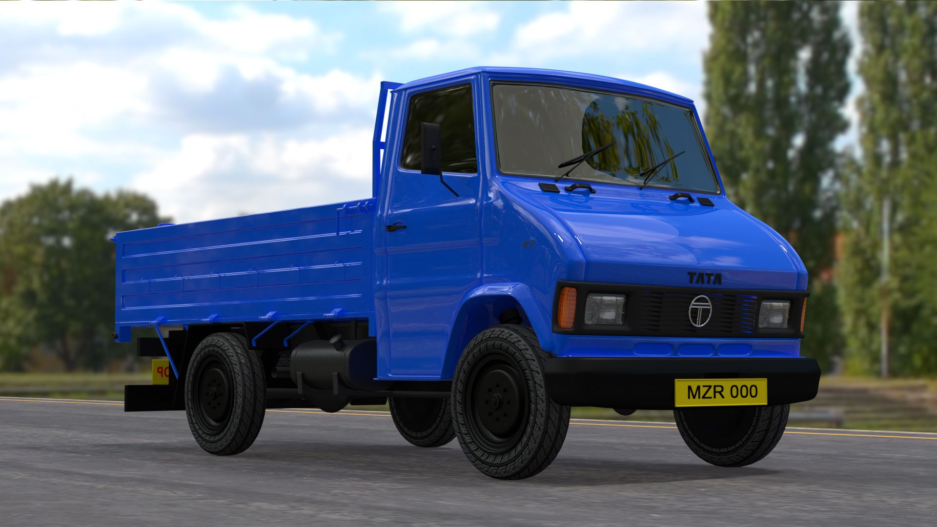 Truck Tata 407 Model | 1148643 | TurboSquid