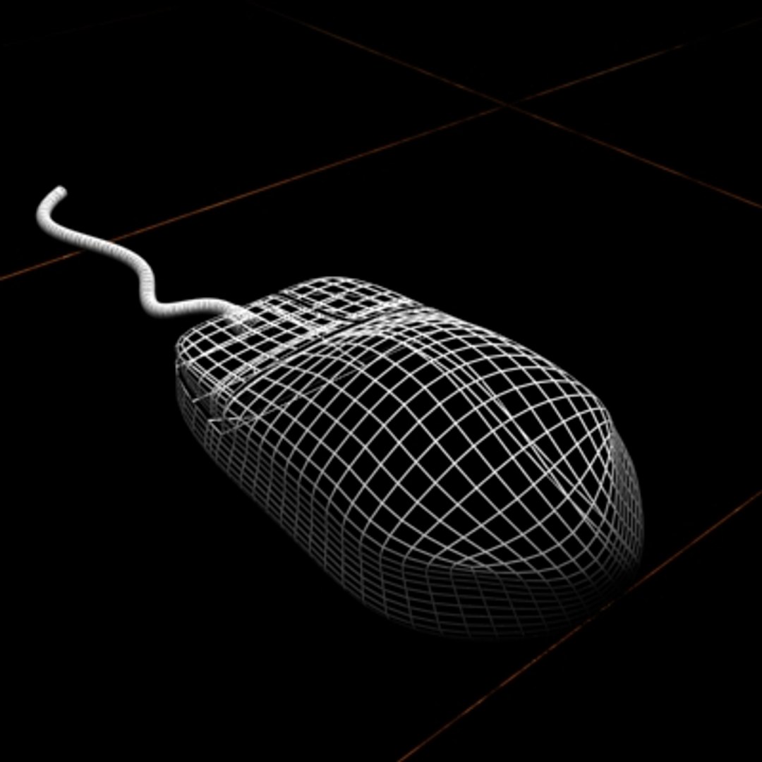 3d model mouse bones skin