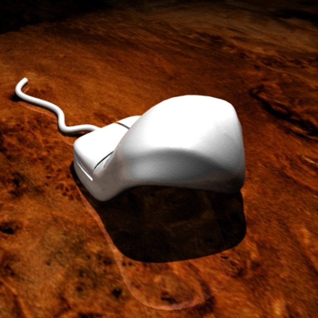 3d model mouse bones skin