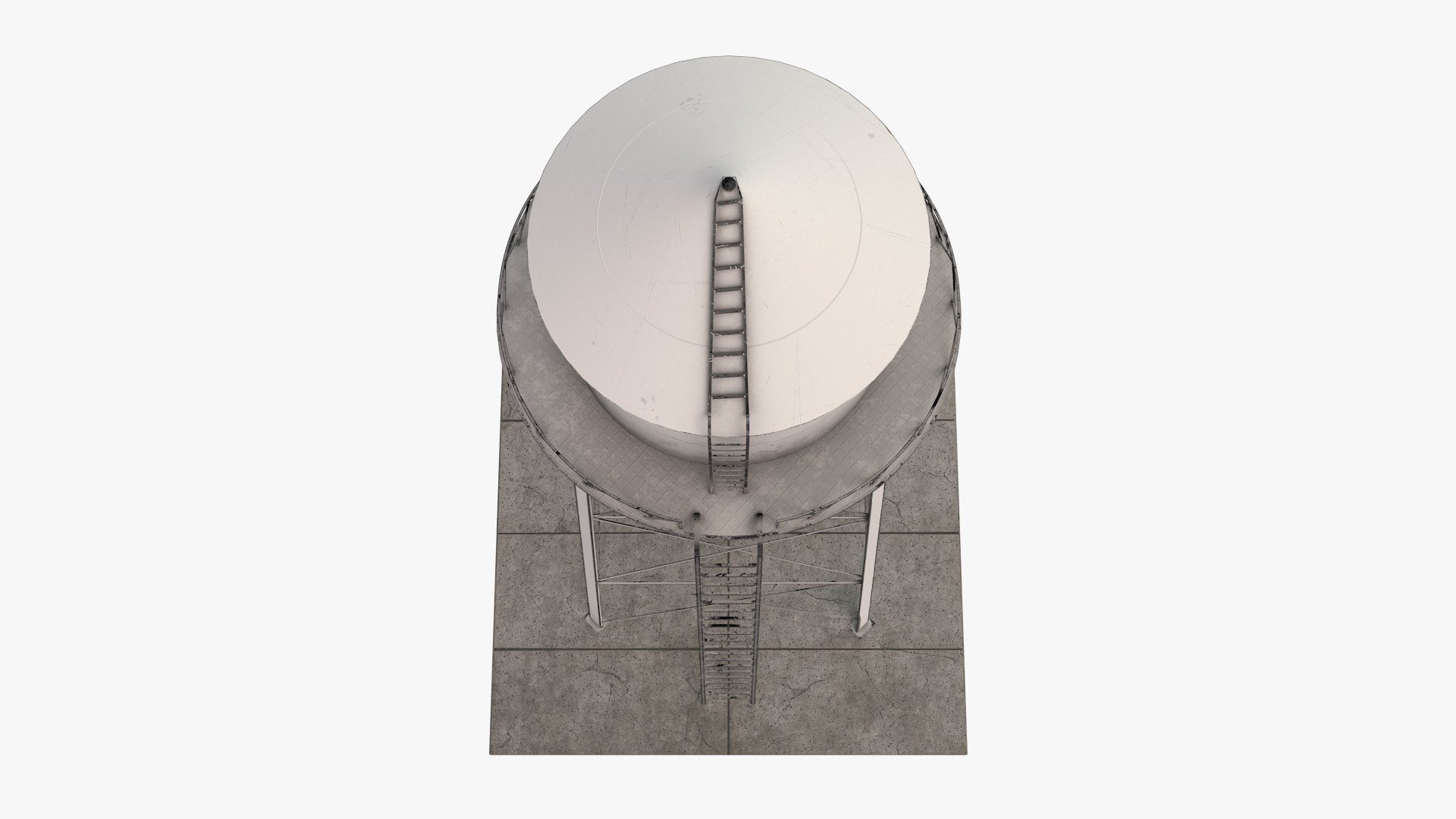3D Water Tower 002 PBR 8K - TurboSquid 1999215