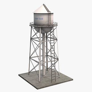 Water Tank 3D Models for Download | TurboSquid