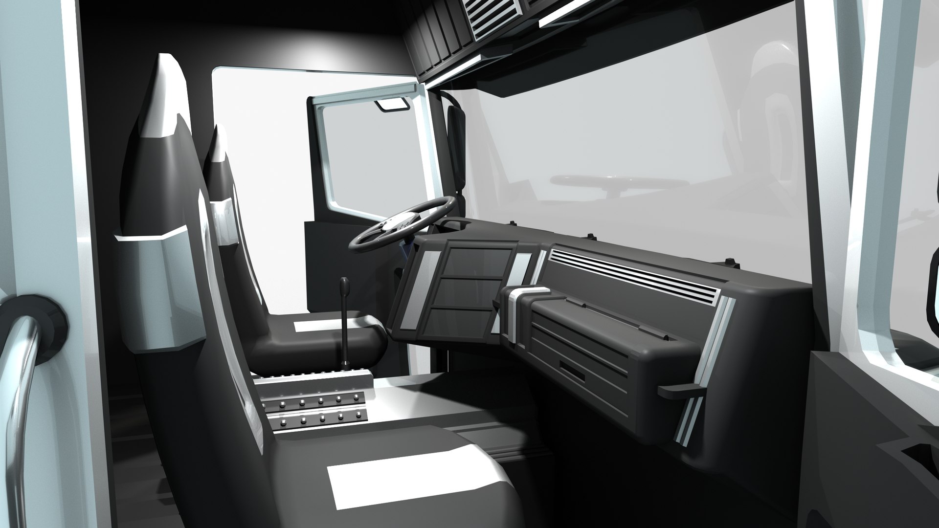 3D Feed Flour Tanks Semi Trailer Truck - TurboSquid 2122378