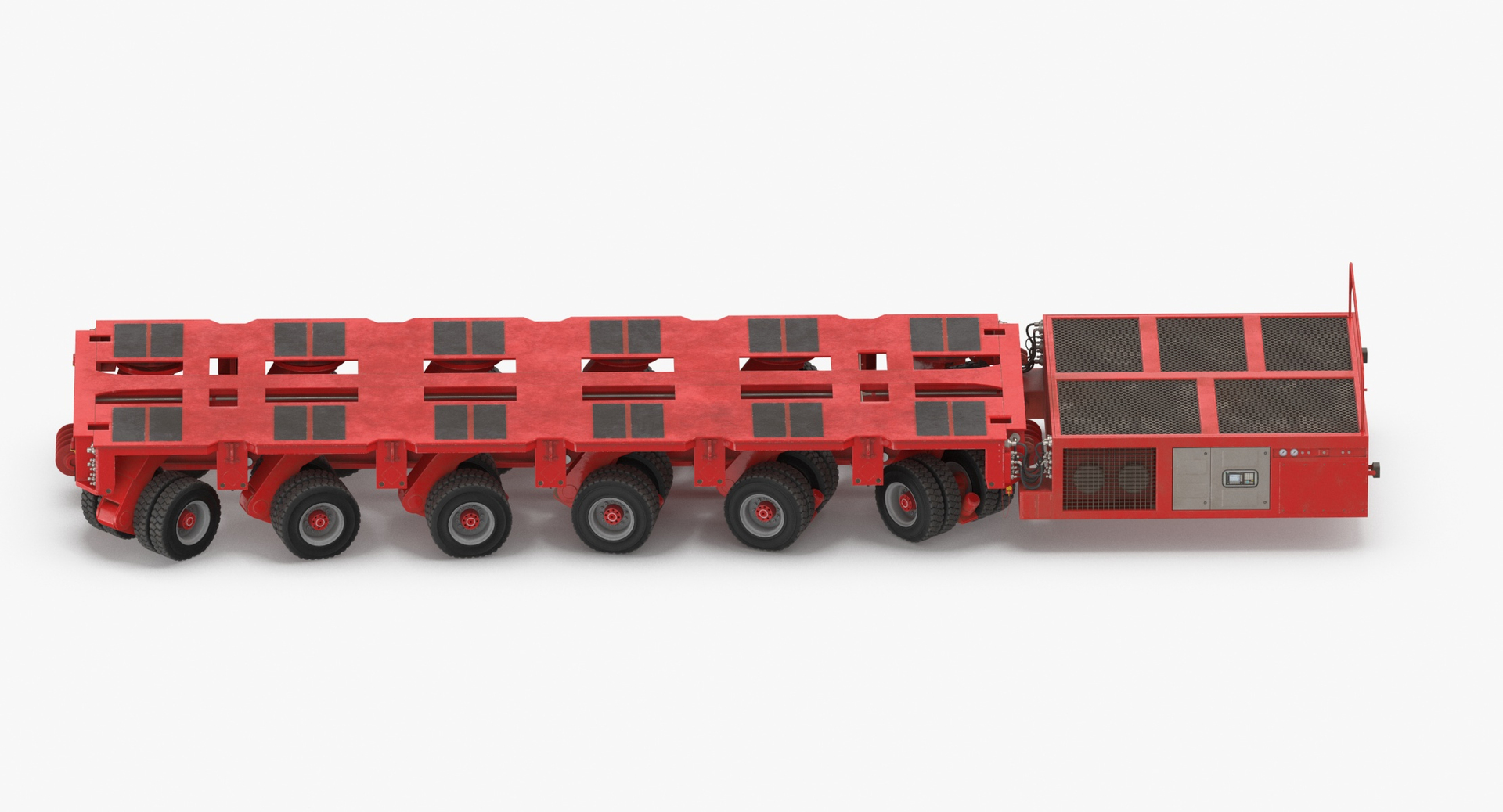 6 Axle Lines Modular 3D Model - TurboSquid 1647054