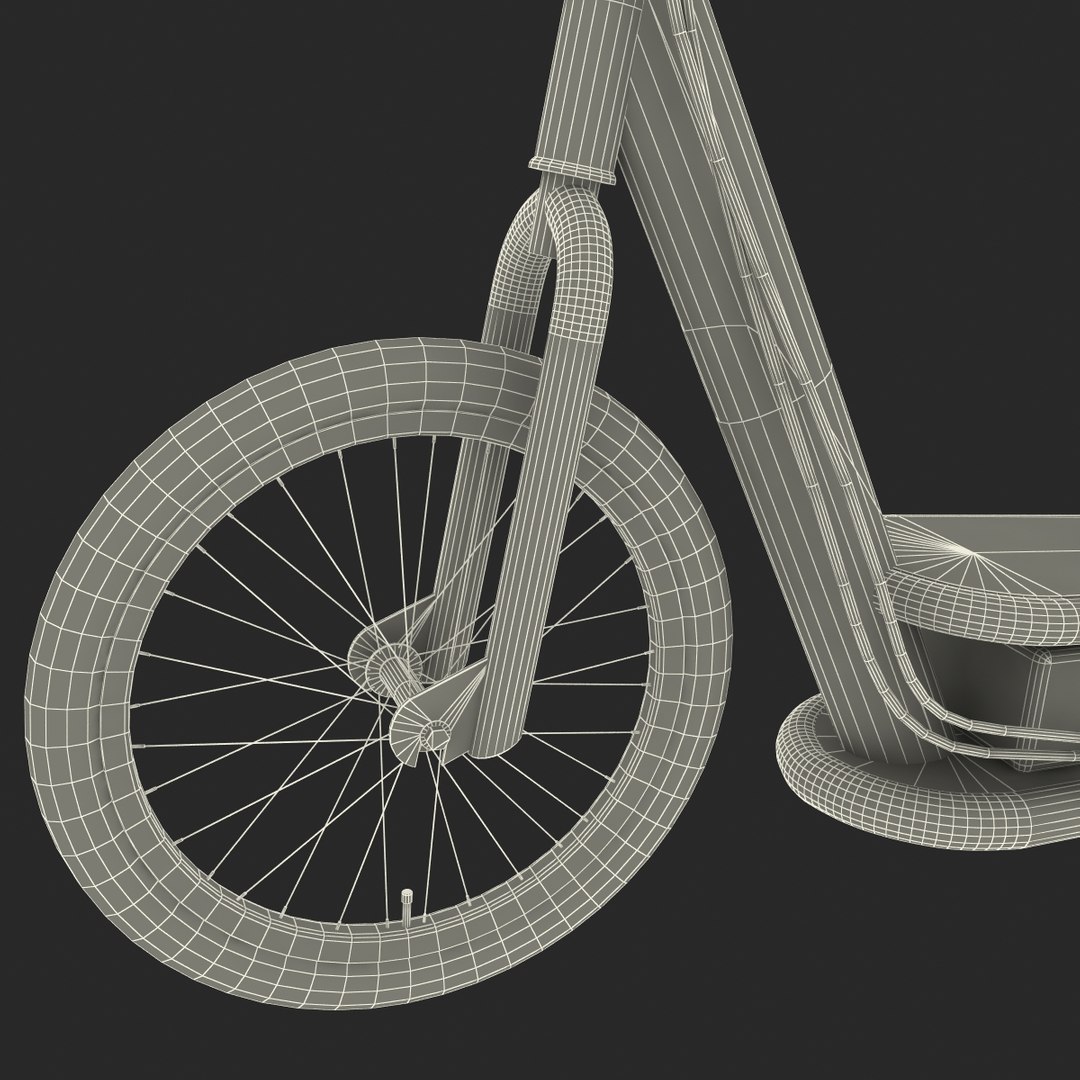 Razor Electric Scooter E500s 3d 3ds