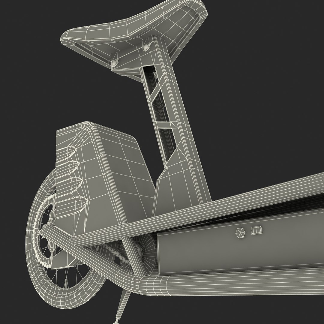 Razor Electric Scooter E500s 3d 3ds