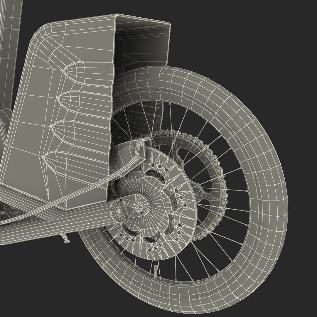 Razor Electric Scooter E500s 3d 3ds