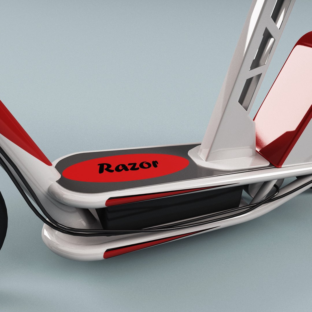 Razor Electric Scooter E500s 3d 3ds