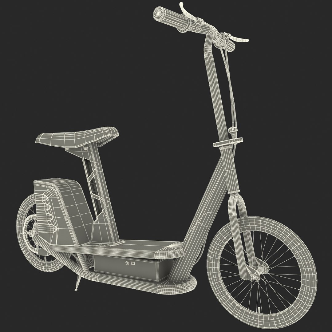 Razor Electric Scooter E500s 3d 3ds