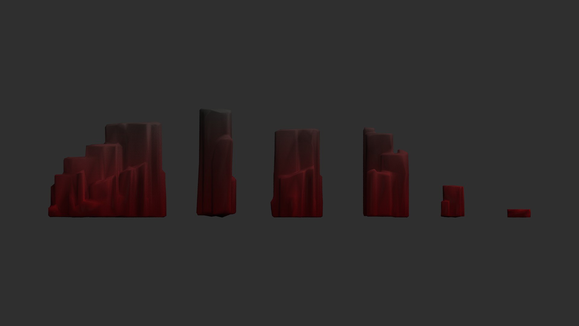 Free 3D Low Poly Rocks With 9 Color Options - TurboSquid 2086139