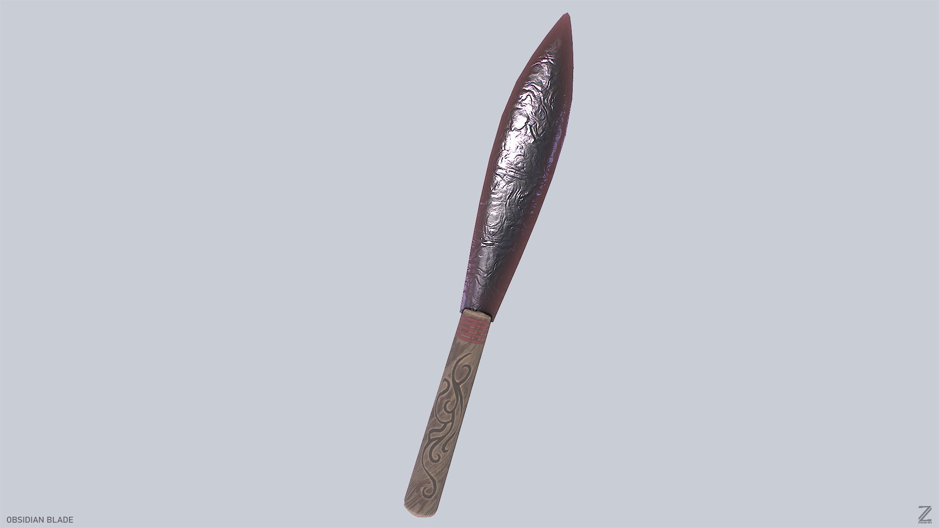 Obsidian Blade Model - TurboSquid 2219768