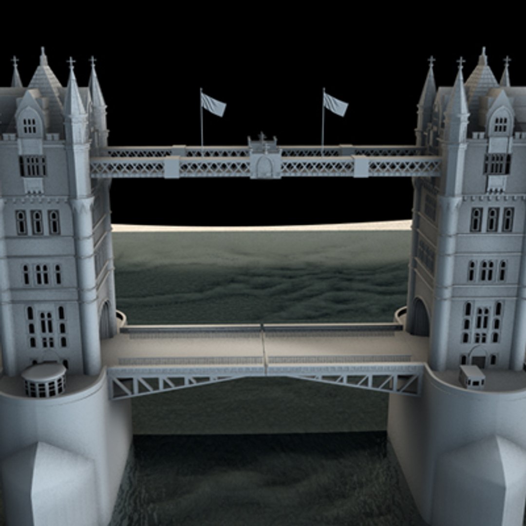 3d Tower Bridge Model
