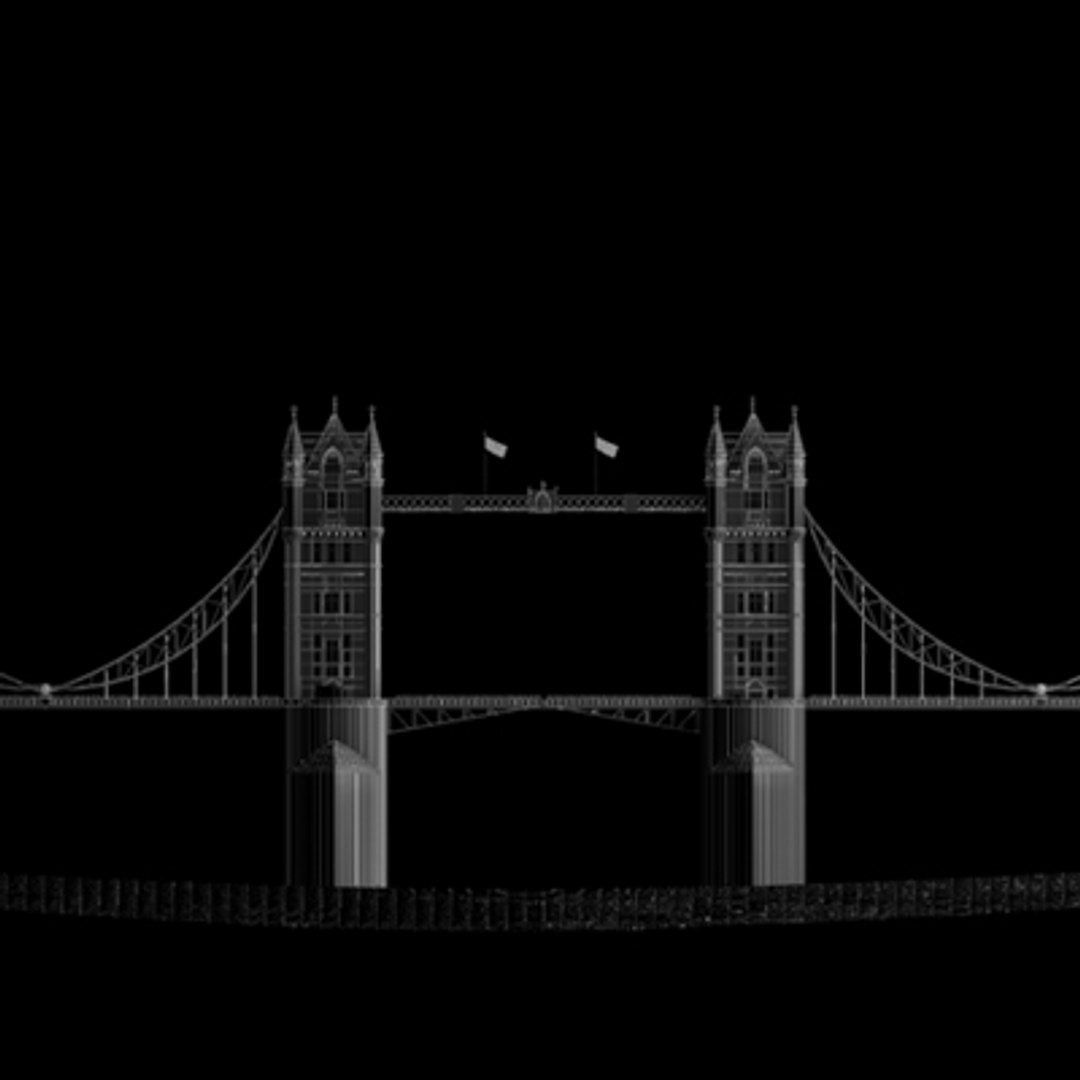 3d Tower Bridge Model
