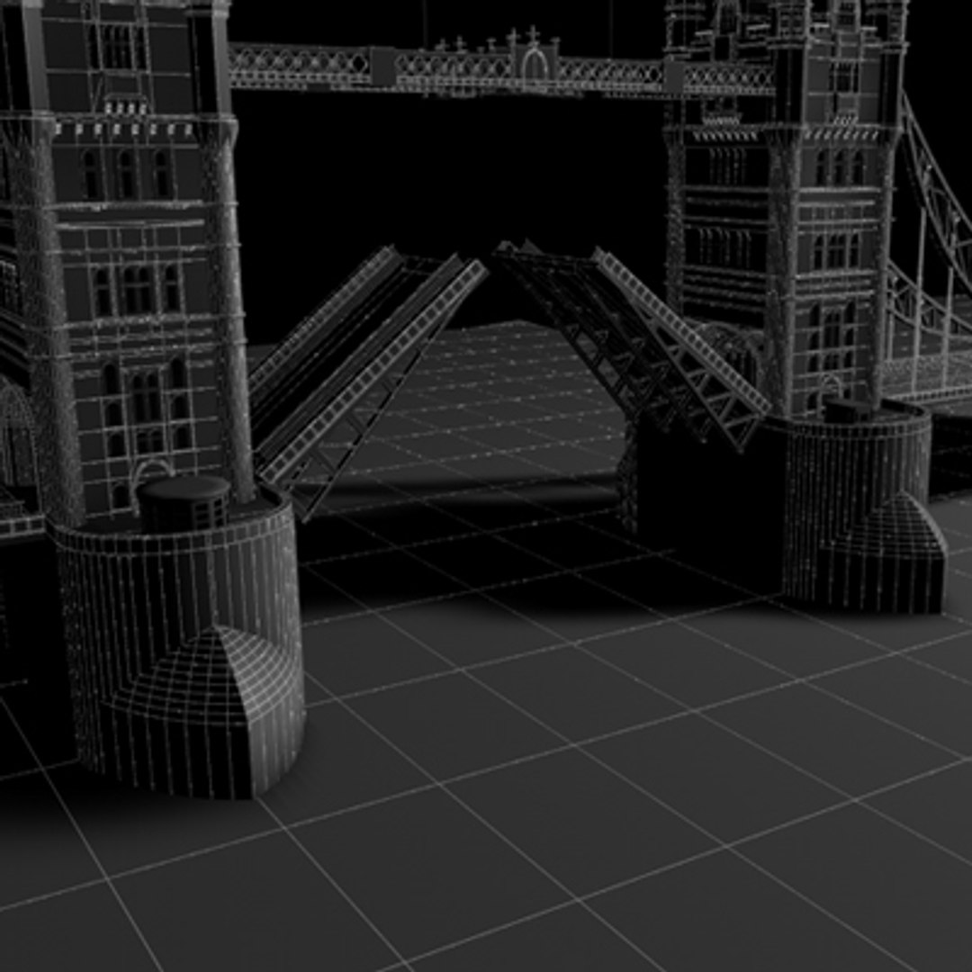 3d Tower Bridge Model