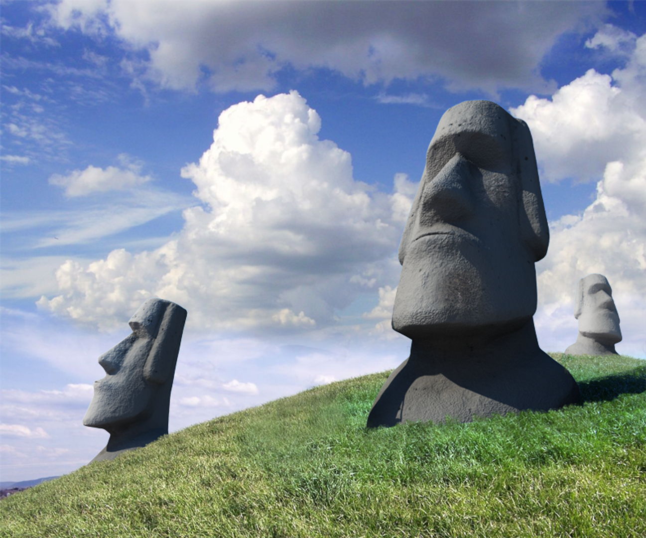 moai 3d model