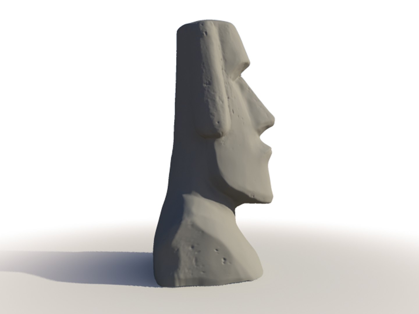 Moai 3d Model