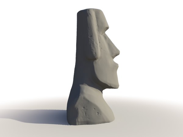 moai 3d model