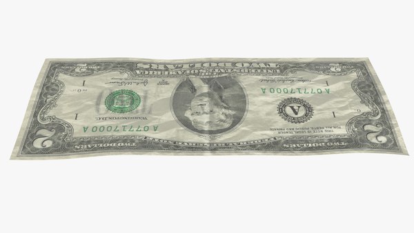 3D dollar bill - TurboSquid 1592825