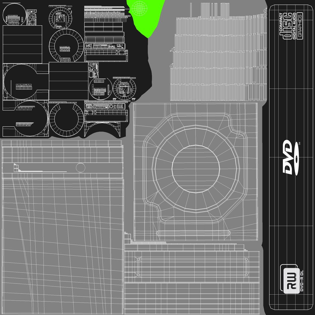 CD-Rom 3D Model - TurboSquid 1826736