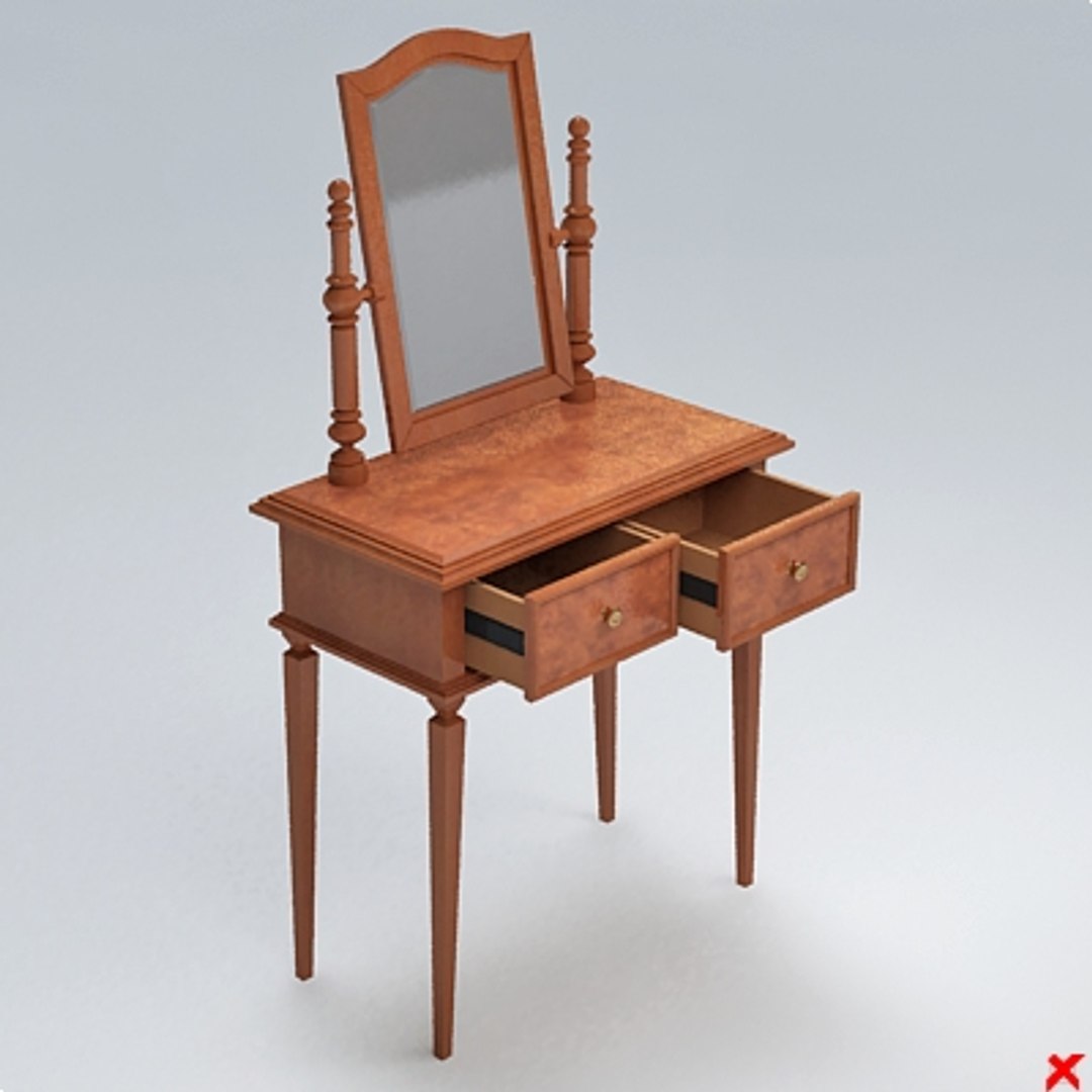 dressing table 3d model