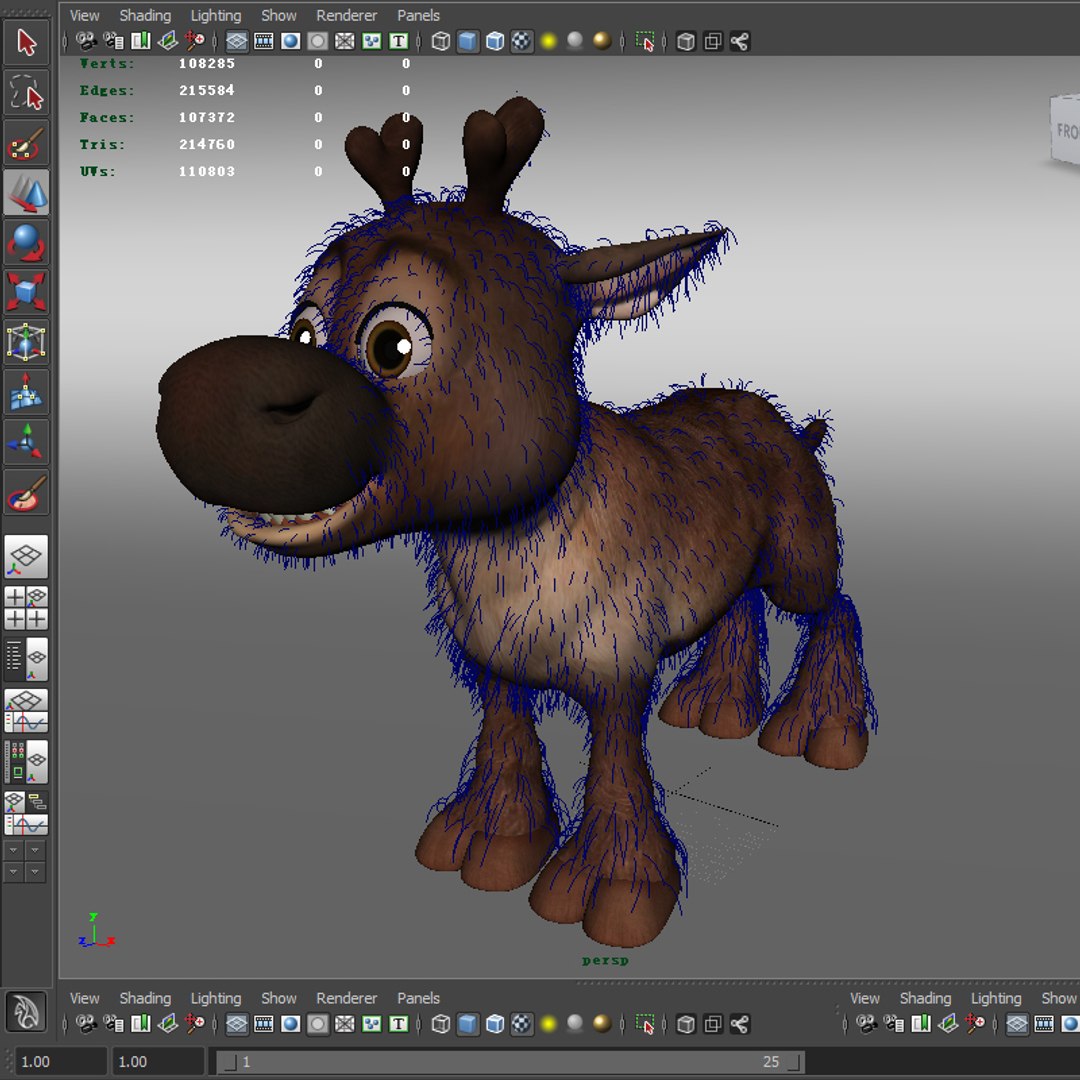 3d model cartoon boy sven