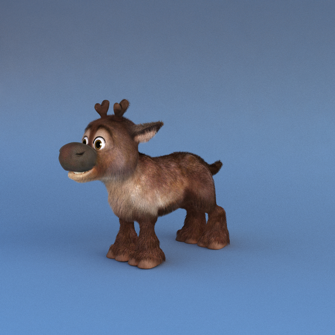3d model cartoon boy sven