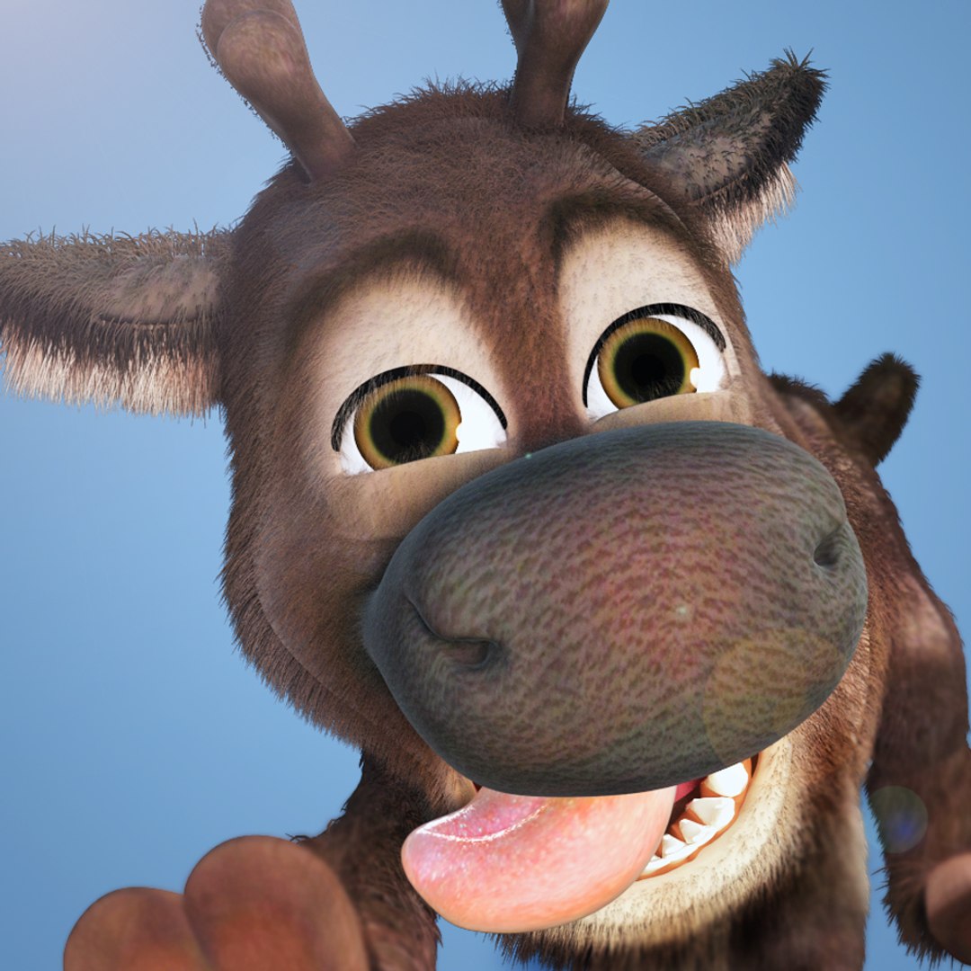 3d model cartoon boy sven