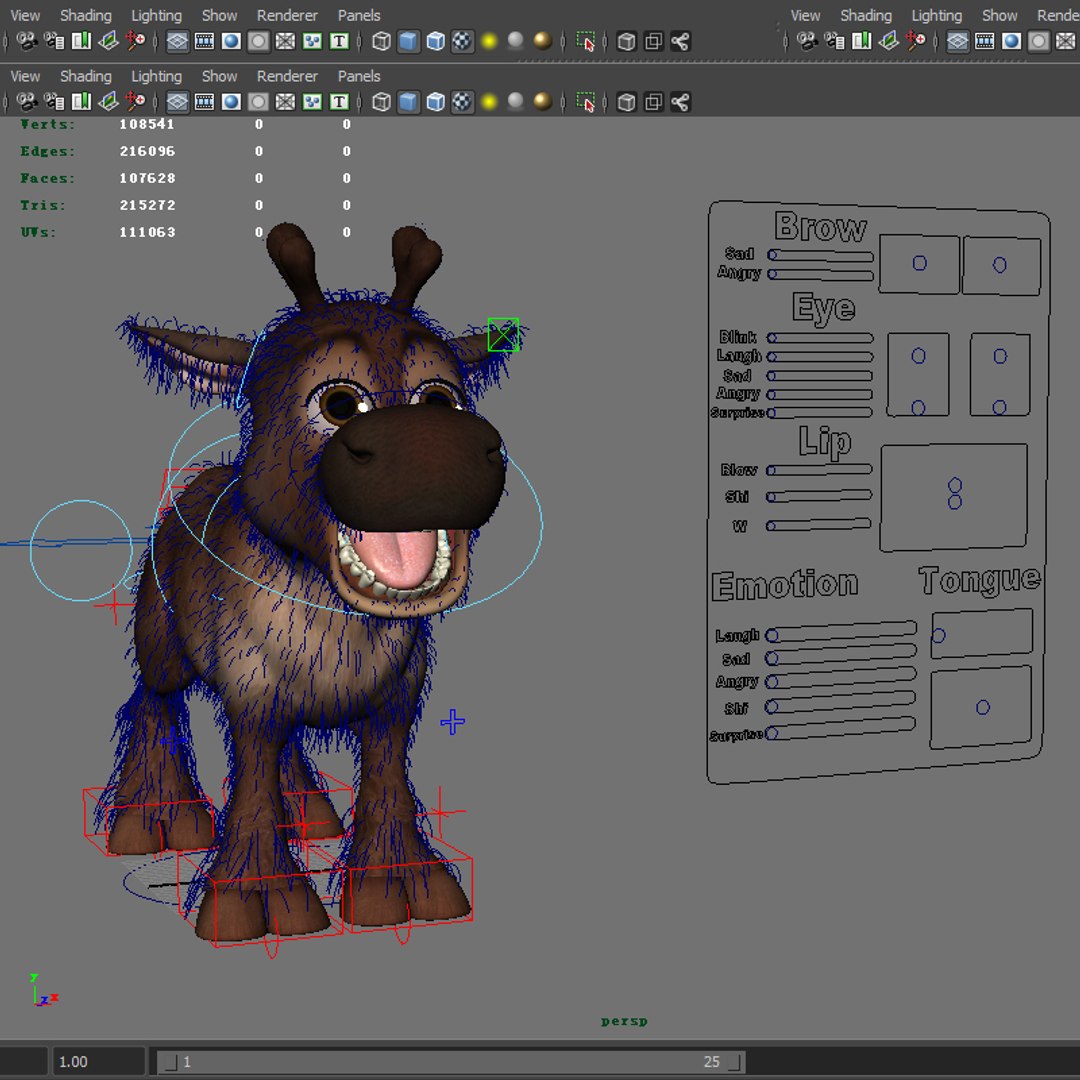 3d model cartoon boy sven